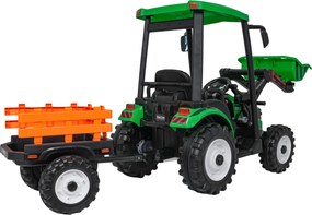 Ramiz MEGA traktor D68 s přívěsem zelený
