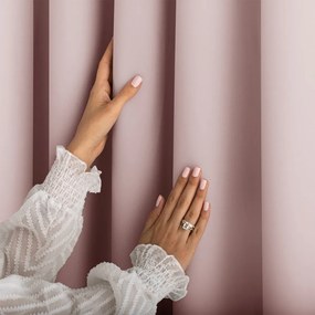 Starorůžový dimout závěs 200x250 cm Carli – Restilo
