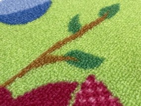 Vopi Dětský koberec Sovička 5261 zelená 160 x 240 cm