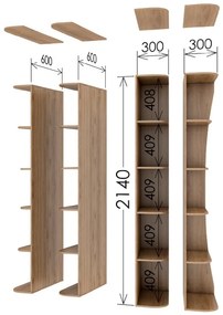 Casarredo Regál ke skříni CS bílá