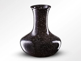 Keramická hřbitovní váza A - černé teraso