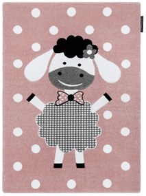 Hans Home | Dětský kusový koberec Petit Dolly sheep pink - 180x270