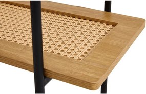 Konzolový stolek v dekoru dubu v přírodní barvě 37x100 cm Pensacola – Unique Furniture