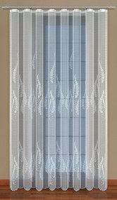 Dekorační žakárová záclona s řasící páskou PAOLA 250 bílá 200x250 cm MyBestHome