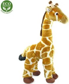 RAPPA Plyšová žirafa stojící 40 cm / ECO-FRIENDLY / od 0 měsíců