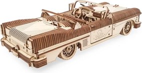 Hračka Ugears 3D dřevěné mechanické puzzle VM-05 Auto (50's convertible)