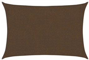 Stínící plachta 160 g/m² hnědá 2 x 3 m HDPE 311777