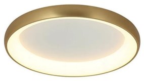 Zambelis | Zambelis 2058 - LED Stmívatelné stropní svítidlo LED/60W/230V pr. 80 cm zlatá | UN0765