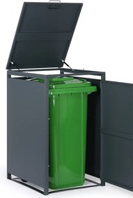 Přístřešek na popelnici 240 l, 1160 x 695 x 800 mm