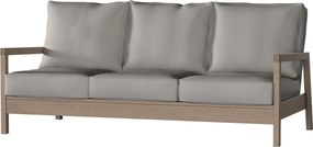 Potah na pohovku IKEA  Lillberg 3-místná nerozkládací barva šedá látka pletený vzor