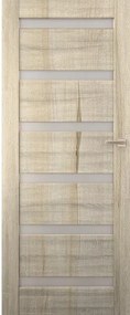 Interiérové dveře vasco doors EVORA model 5 Průchozí rozměr: 70 x 197 cm, Orientace dveří: Levé dveře, Dekor: Dub riviera