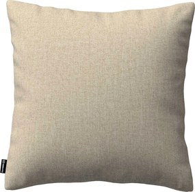 Kinga - potah na polštář jednoduchý barva béžová látka pletený vzor