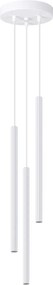 Sollux Lighting Závěsné svítidlo ARCHE 3P bílé