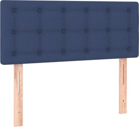 Box spring postel s matrací černá 120x190 cm textil 3269757