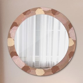 Kulaté dekorativní zrcadlo Složení růží fi 70 cm