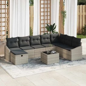 Set pohovek 9 ks polyratan 3360673
