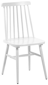 OnaDnes -20% Bílá dřevěná jídelní židle Kave Home Tressia