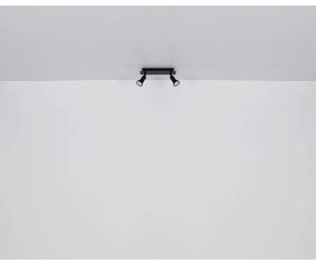 Globo 57998-2 - Bodové svítidlo DREW 2xGU10/35W/230V černá