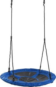 SwingKing Houpací hnízdo, plátno, modrá, pr. 98 cm