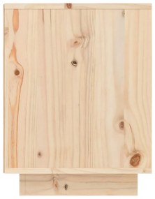 Botník 60 x 34 x 45 cm masivní borové dřevo - Default Title