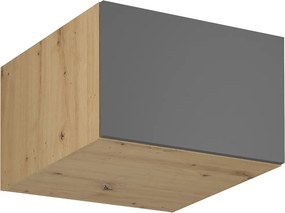 Kuchyně LANGEN šp | push open | 300 cm | SOKL v CENĚ | artisan/šedá