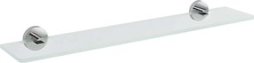 Sapho X-Round - Polička, délka 60 cm, čiré sklo/chrom XR009-15