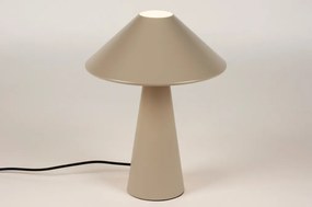 Stolní designová lampa Lucianno Taupe