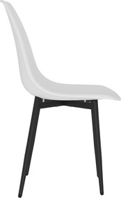 vidaXL Jídelní židle 2 ks PP [338042] Barva: Černá