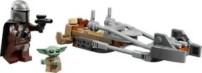 LEGO® Star Wars™ 75436 Mandalorian a Grogu a spídrová motorka / Počet