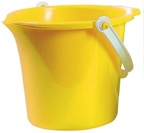 Androni Kyblík s výlevkou - průměr 18 cm Žlutý