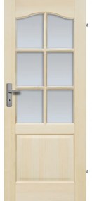 Interiérové dveře Radex dřevěné TRYPLET 6S Šířka dveří: 100 cm, Otvírání dvěří: Pravé