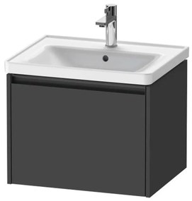 Duravit Ketho.2 - Umyvadlová skříňka 44x58x46 cm, 1 zásuvka, grafit mat K25081049490000
