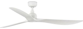 FARO Barcelona FARO 34363- Stropní ventilátor OUTWOOD L bílá pr. 150 cm IP44 + dálkové ovládání 34363