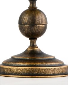 BRILAGI - Stolní lampa MOLLERO 1xE14/11W/230V bronz/patina