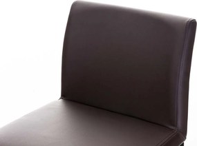 Barová židle Panama B umělá kůže – hnědá