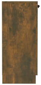 Příborník kouřový dub 60 x 30 x 70 cm kompozitní dřevo - Default Title