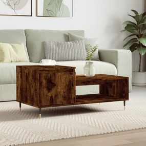 vidaXL Konferenční stolek 100 x 50 x 45 cm kompozitní dřevo [830825] Barva: Černá