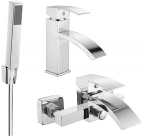 Mexen Libra R77 koupelnová sada, chrom - 745103R77-00