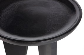 Set 2 konferenčních stolků heela černých MUZZA