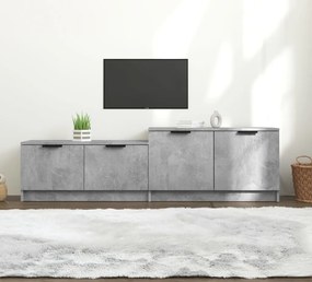 vidaXL TV skříňka 158,5x36x45 cm kompozitní dřevo [811490] Barva: Betonová šedá