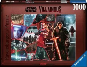 Ravensburger Puzzle Star Wars Záporáci: Kylo Ren / 1000 dílků / od 14