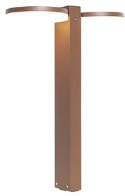 Stojací venkovní lampa rezavě hnědá 50 cm včetně LED 2-svítidla IP44 - Esmee