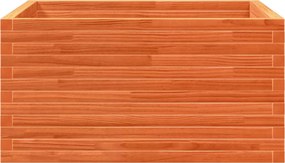 Zahradní truhlík voskově hnědý 90 x 90 x 46 cm masivní borovice 3282426