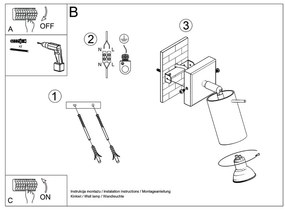 Zelené bodové svítidlo 8x16 cm Etna – Sollux