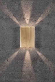 NOR 2019051035 Venkovní nástěnné svítidlo Fold 15 2x5W LED mosaz čirá - NORDLUX