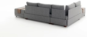 Atelier del sofa Rohová pohovka FLY šedá levý roh 280 cm 825BLC1006