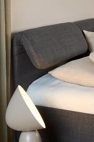 ACTONA GROUP Čalouněná postel CALVI tmavě šedá 160x200 H000024735