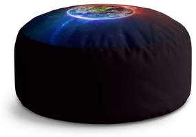 Sablio Taburet Circle Planeta Země: 40x50 cm