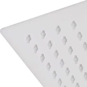 vidaXL Dešťové sprchové hlavice 2 ks 30 x 30 cm nerezová ocel [275941]