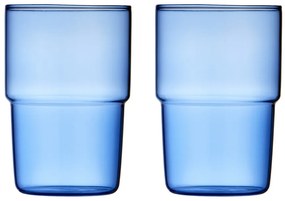 Lyngby Glas Sklenice na vodu Torino 40 cl (2ks) Blue